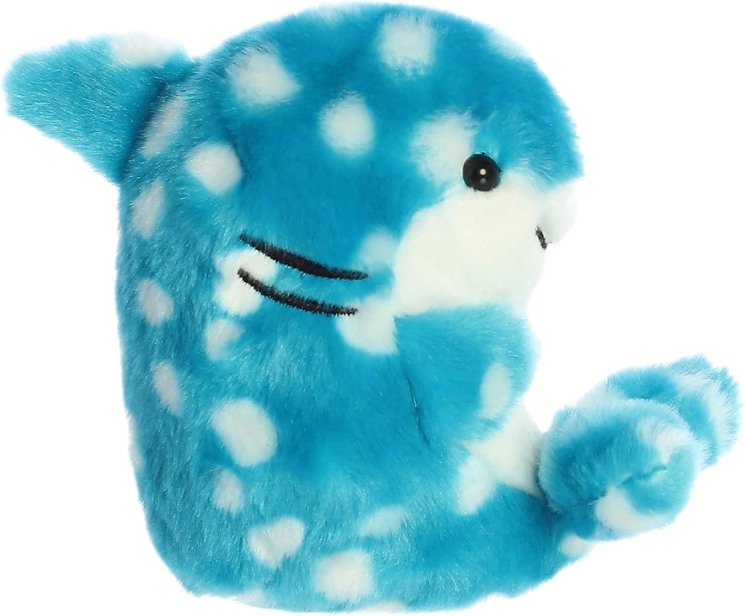Aurora® Round Rolly Pet™ Willa Whale Shark™ Stuffed Animal – Adorable ...