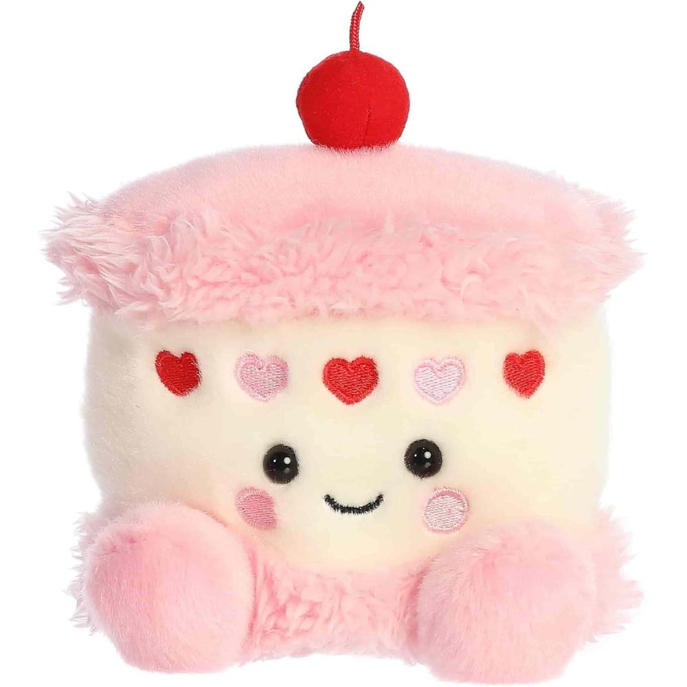 Aurora® Adorable Palm Pals™ Jubi Heart Cake™ Stuffed Animal – Fun ...